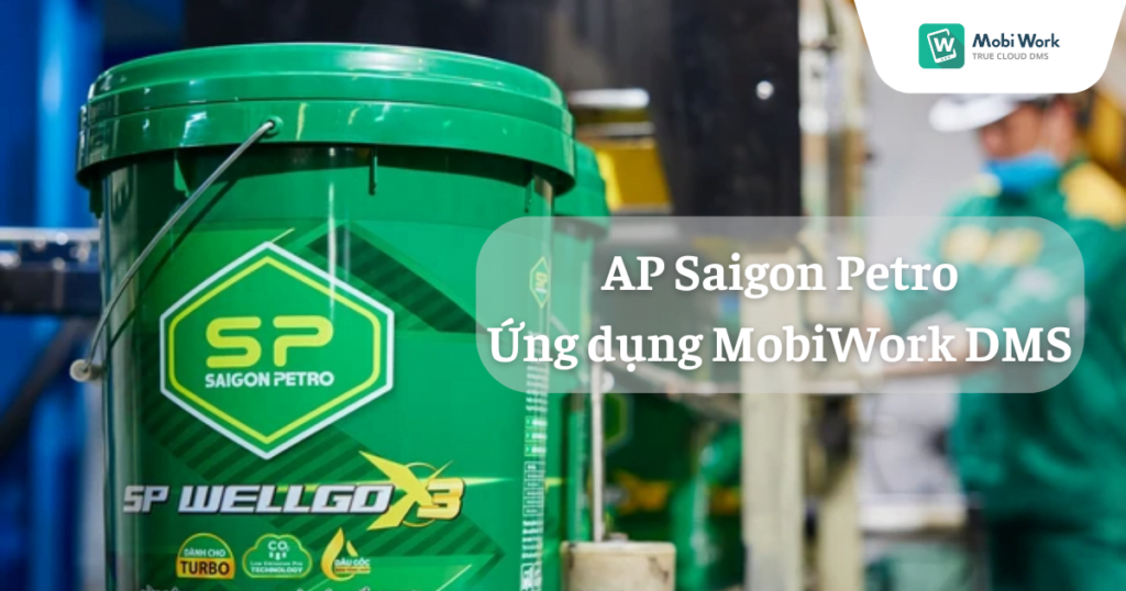 AP Saigon Petro vận hành kênh phân phối trên nền tảng công nghệ ...